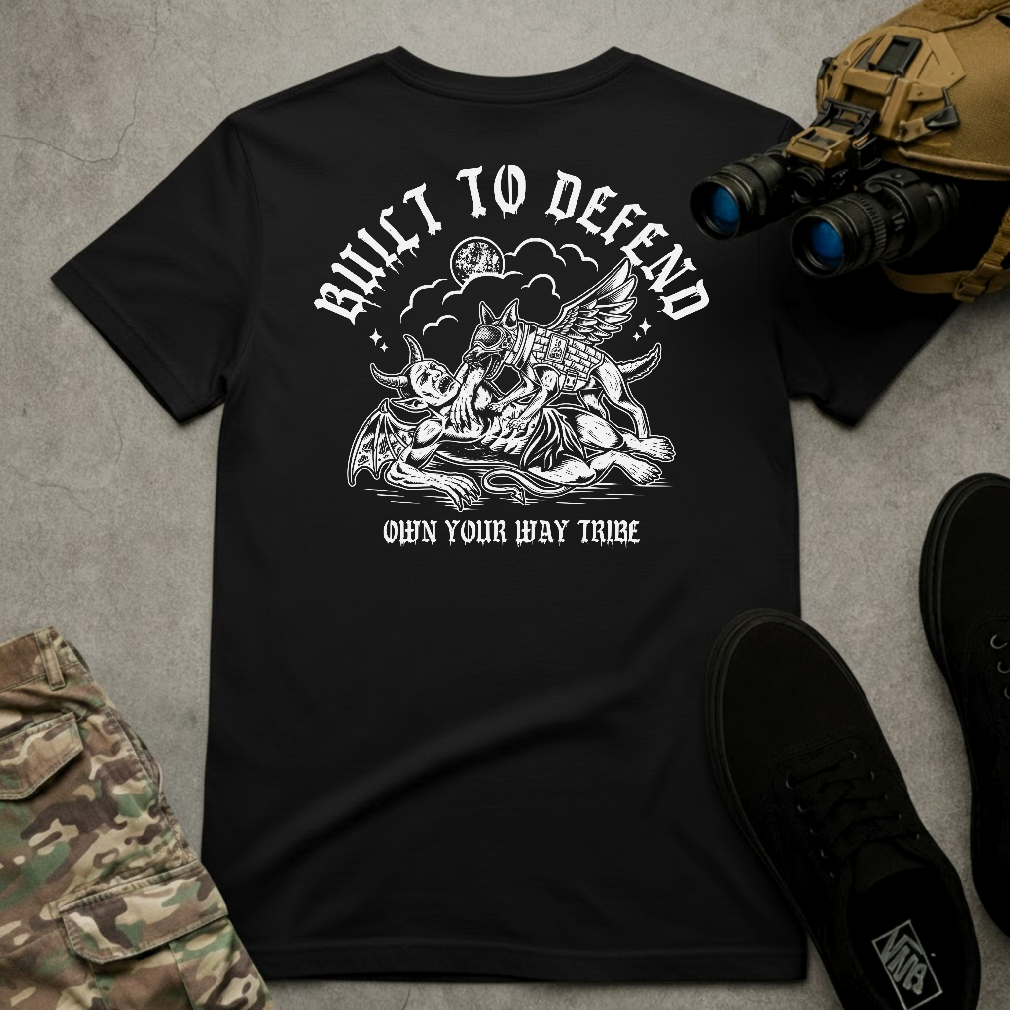 Built to Defend | T-shirt – Own Your Way Tribe